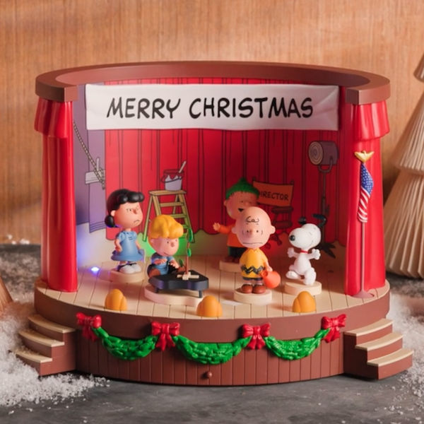 All the nostalgia of "A Charlie Brown Christmas"...on your tabletop ...